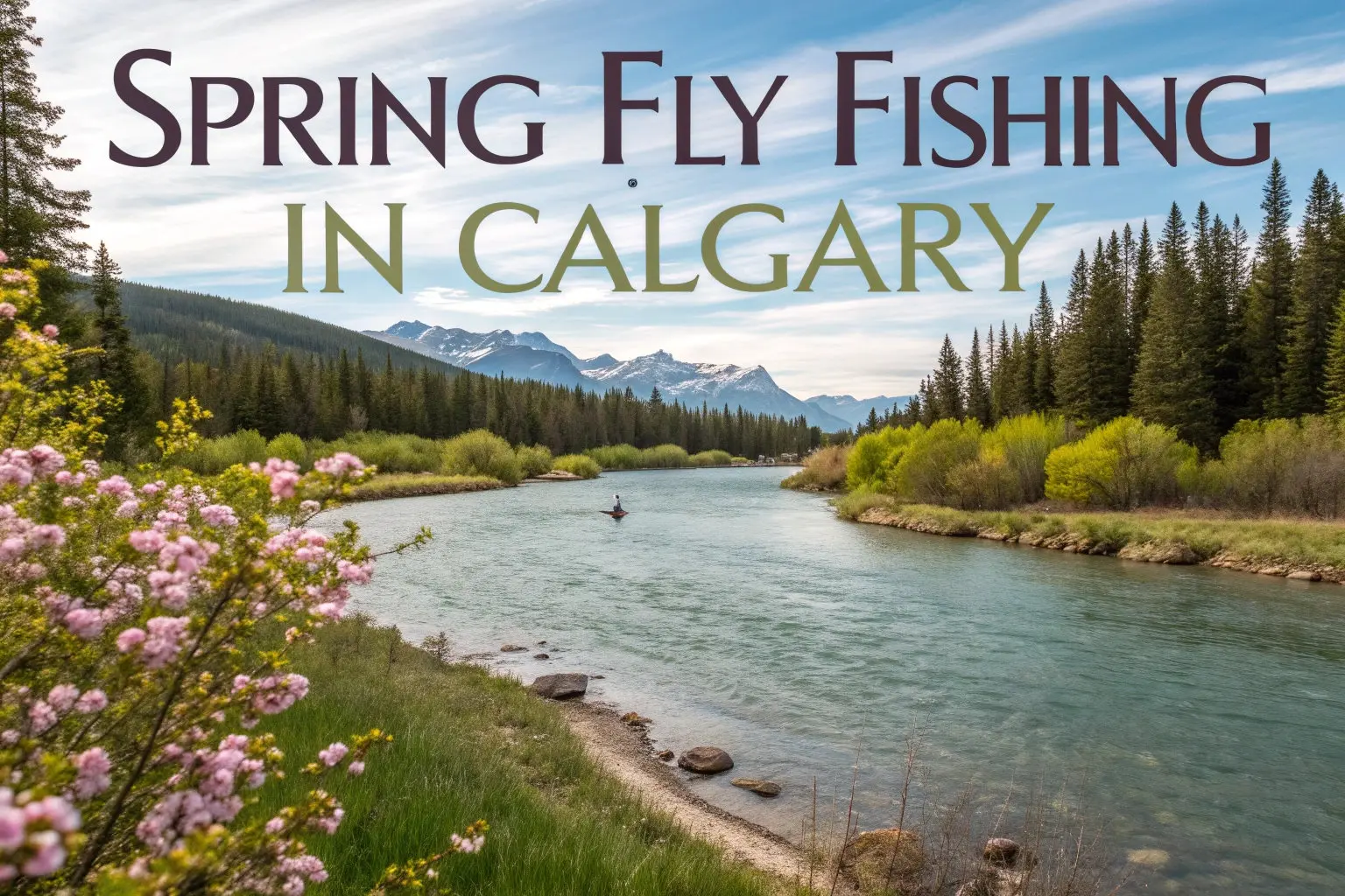 Spring Fly Fishing in Calgary: Top Fly Patterns