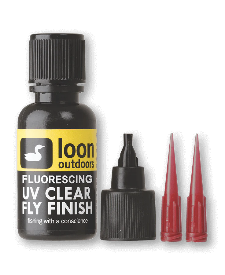 Loon UC Clear Fly Finish - Fluorescing UV Resins