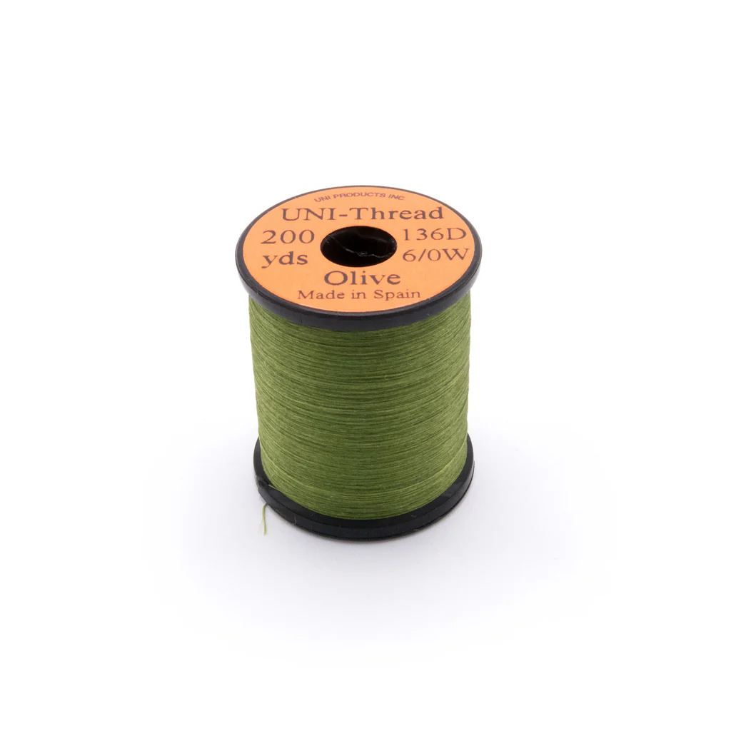 UNI-Thread 6/0 Olive 136 denier | RiverPeopleGuides