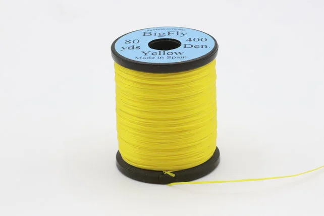 UNI-Big Fly Thread Yellow 400 denier | RiverPeopleGuides