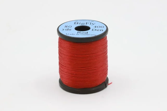 UNI-Big Fly Thread Red 400 denier | RiverPeopleGuides