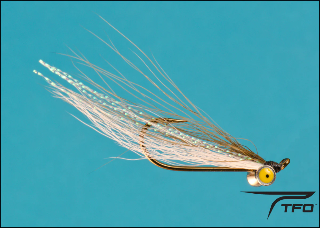 Bow River Clouser Olive/White | RiverPeopleGuides