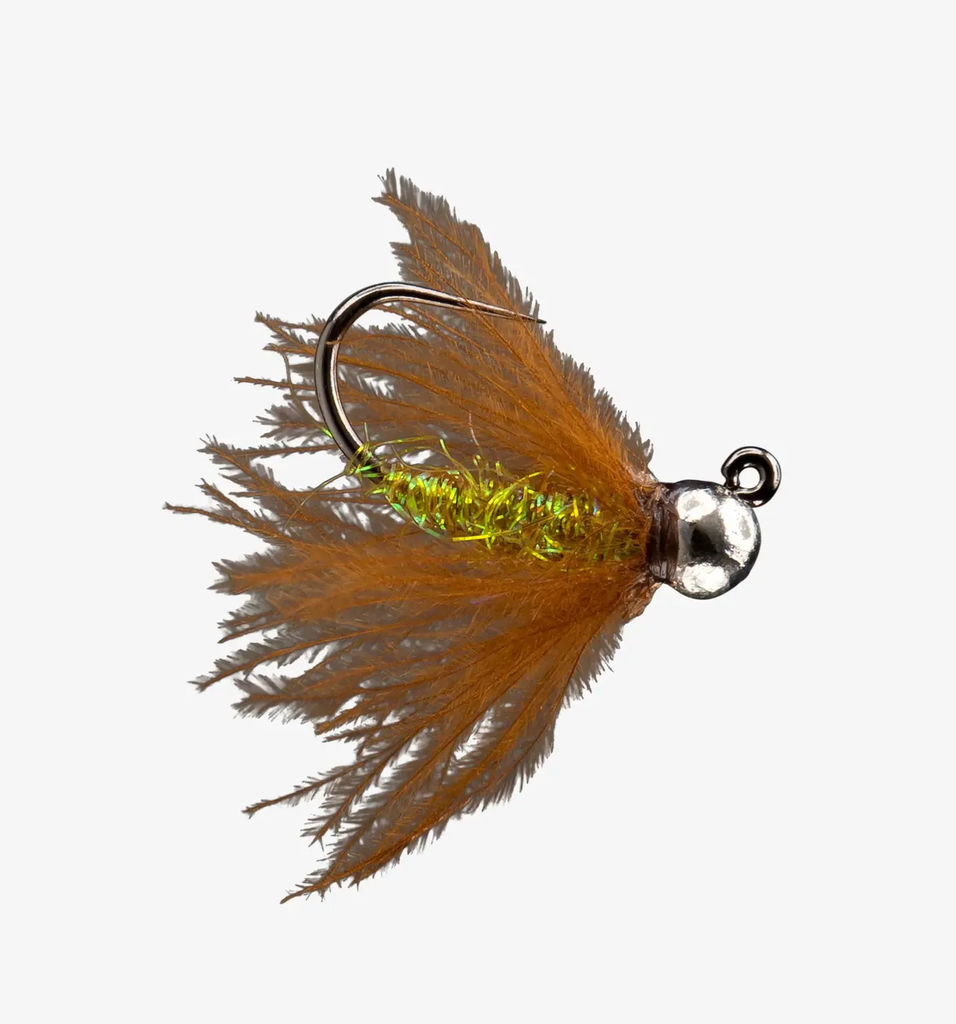 Tung Dart Jig Golden Brown | RiverPeopleGuides